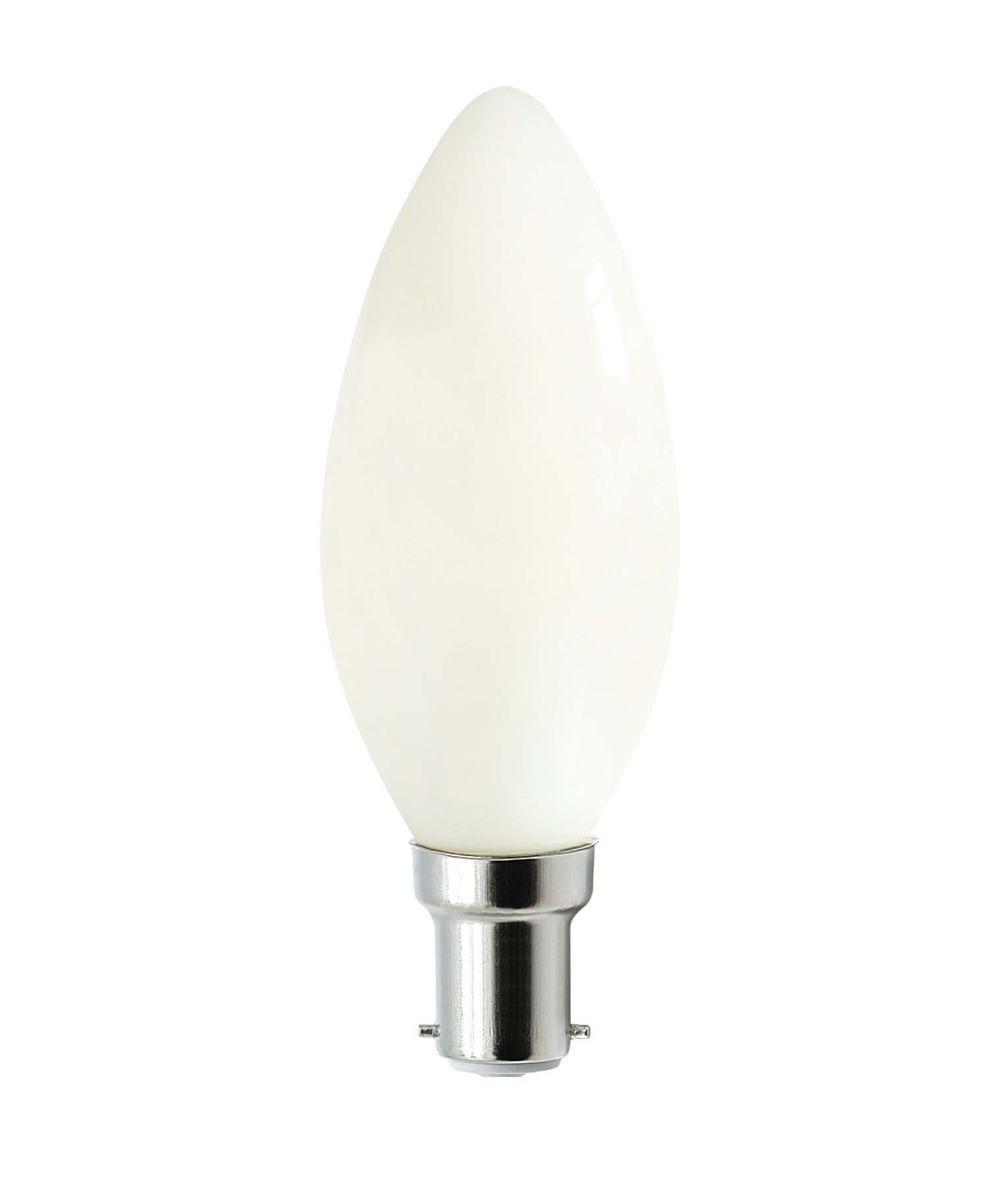 Candle LED Filament Dimmable Globes Frosted Diffuser (4W) – CLA Lighting
