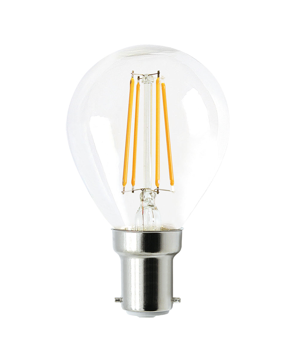 Fancy Round LED Filament Dimmable Globes (4W) – CLA Lighting