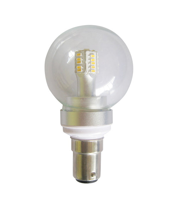 Fancy Round LED Globes Clear / Frosted Diffuser (4W) – CLA Lighting