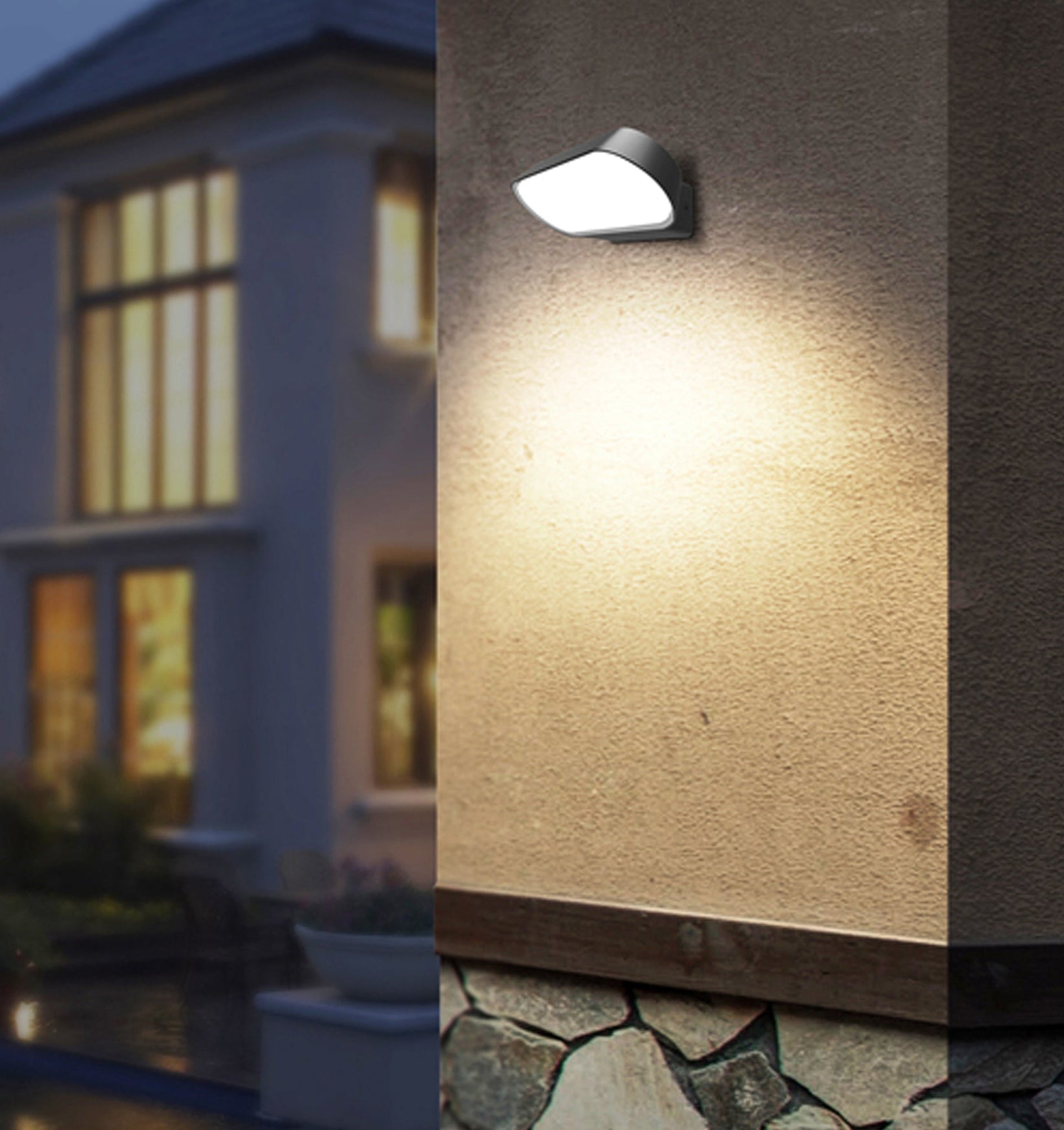 GLANS: Surface Mounted Exterior LED Wall Lights IP65 – CLA Lighting