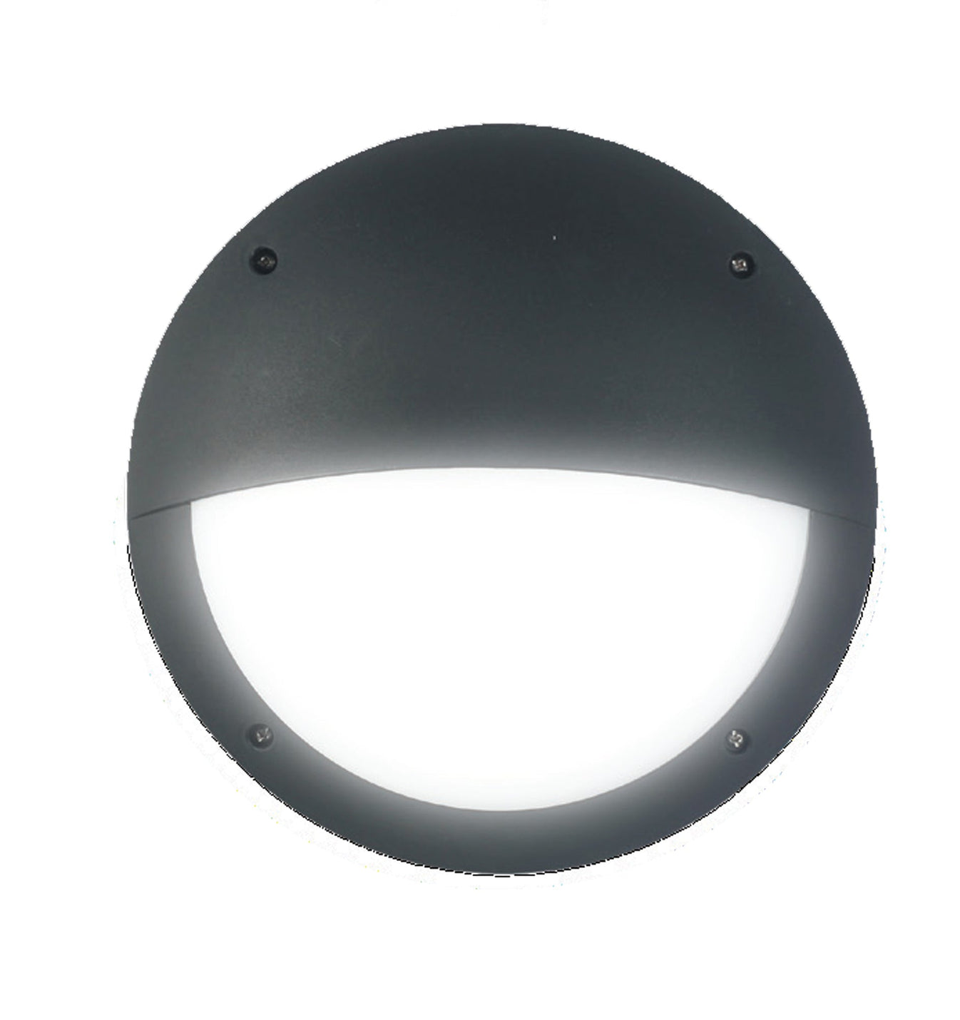 BULK: Exterior LED Eyelid Black Bulkhead Light IP66 IK10 – CLA Lighting