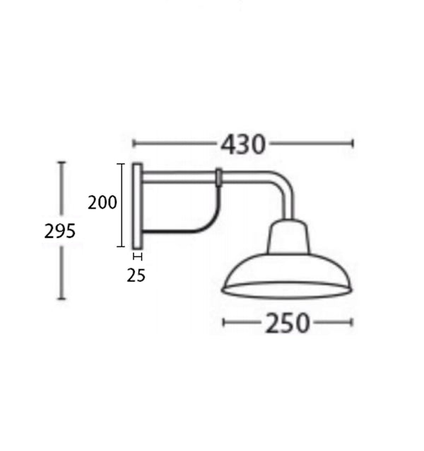 DEKSEL: Aged Copper Interior Wall Light IP23 – CLA Lighting