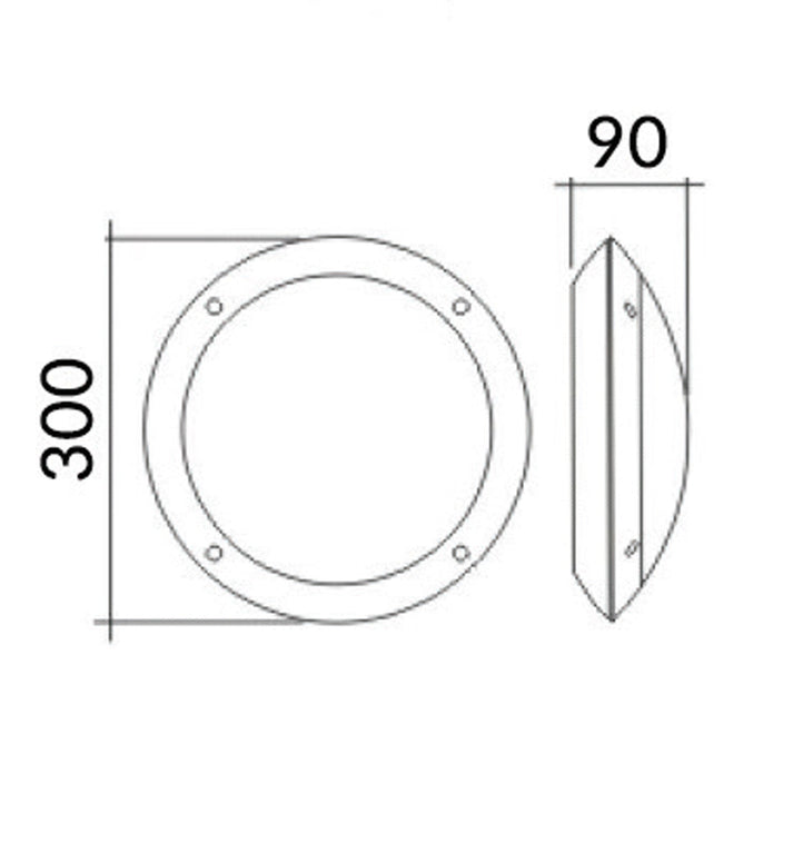 BULK: Round LED Bulkhead Lights IP66 IK10 – CLA Lighting