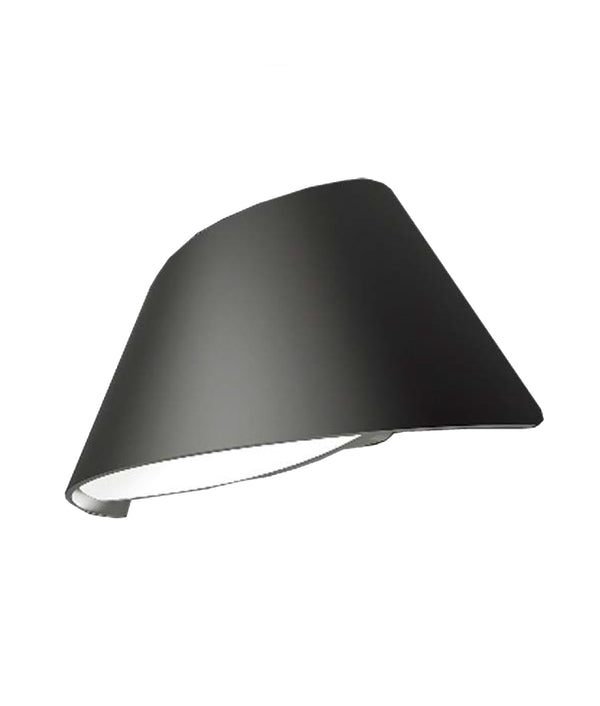 ATEN: LED Exterior Surface Mounted Curved Up/Down Wall Lights IP65 ...