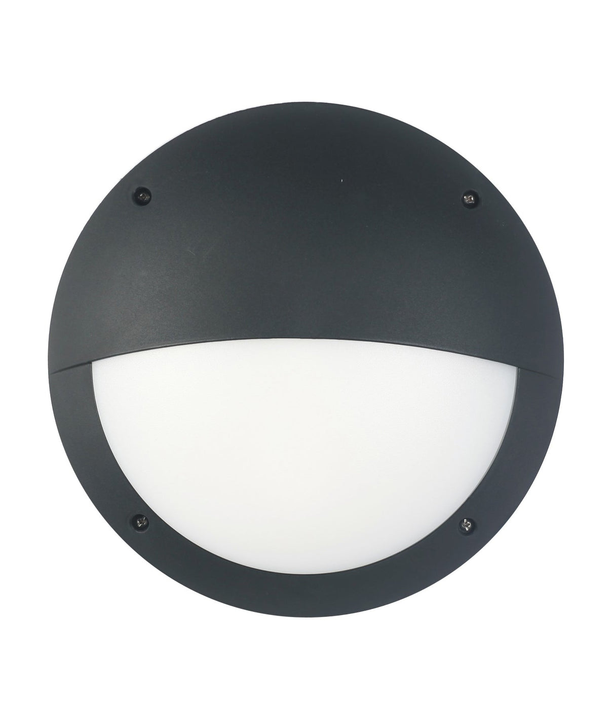 BULK: Exterior LED Eyelid Black Bulkhead Light IP66 IK10 – CLA Lighting